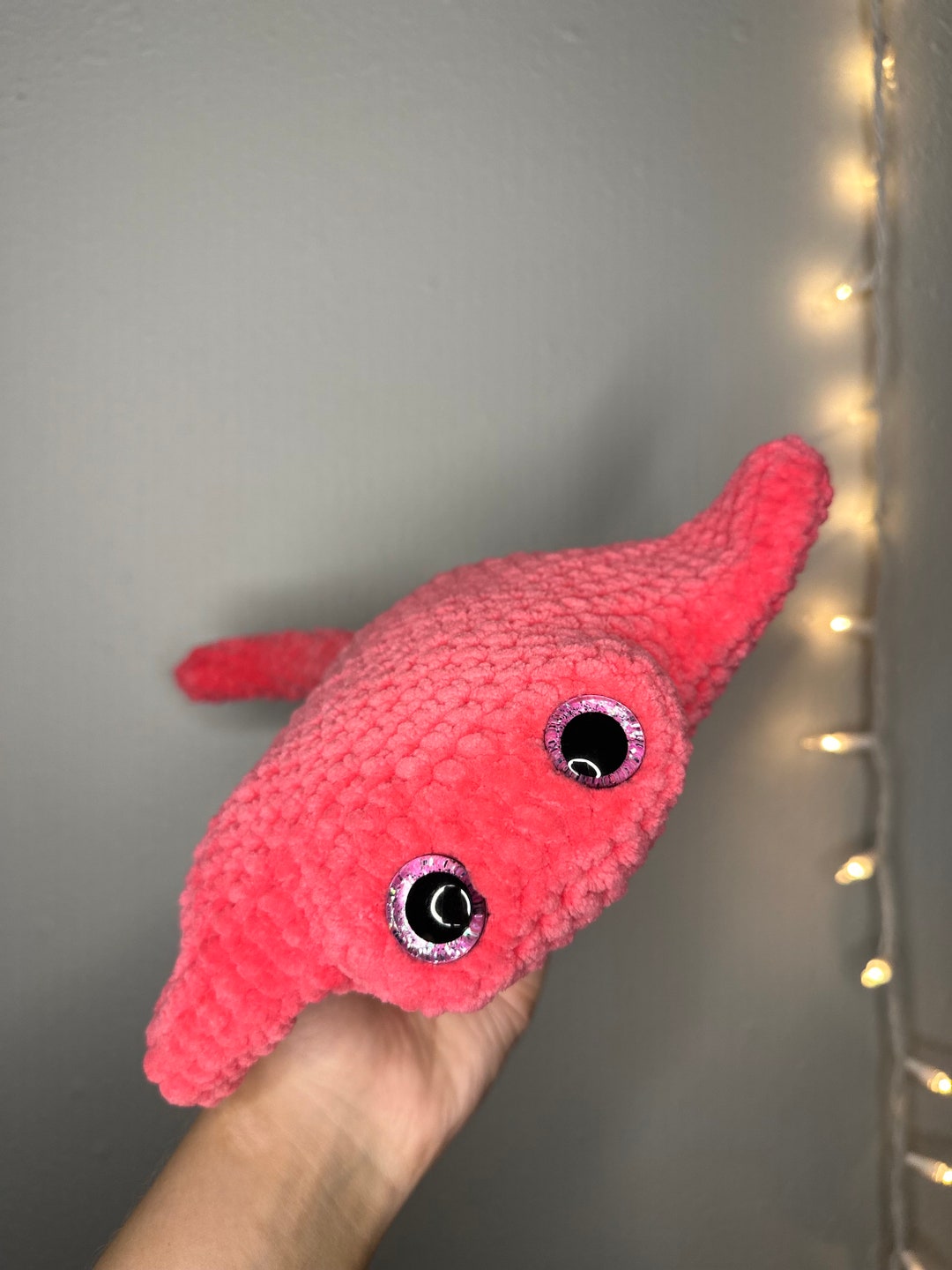 Crochet Sting Ray Plushie Customizable - Etsy