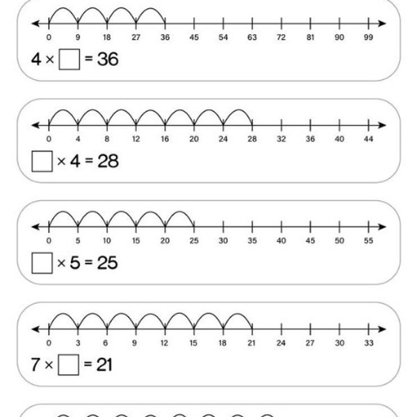 Multiplication Worksheet - Etsy