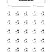 Black and White Back to School Printable Math Addition Drills Worksheet ...