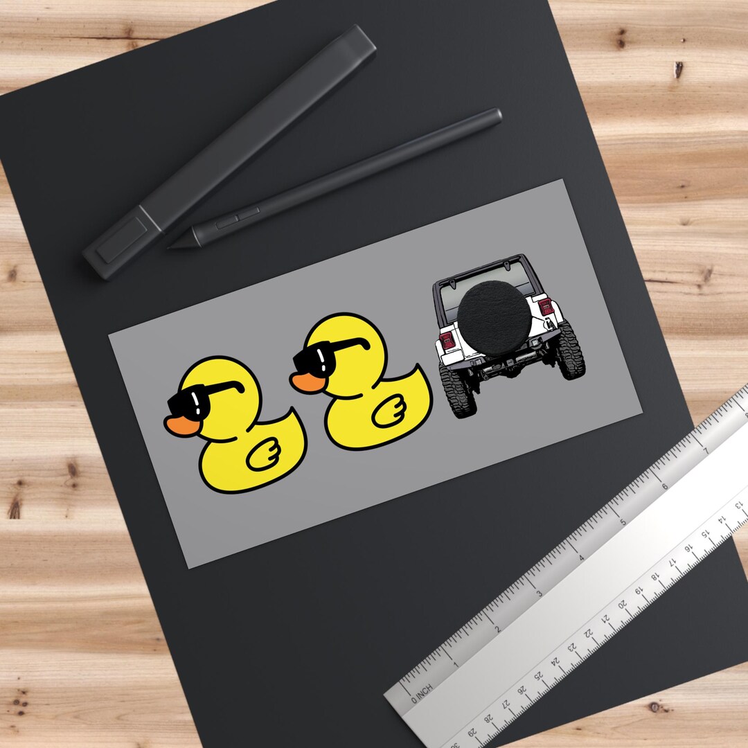Duck Duck Sticker, Duck Duck, Ducking Tags Sticker, Ducking Tags ...