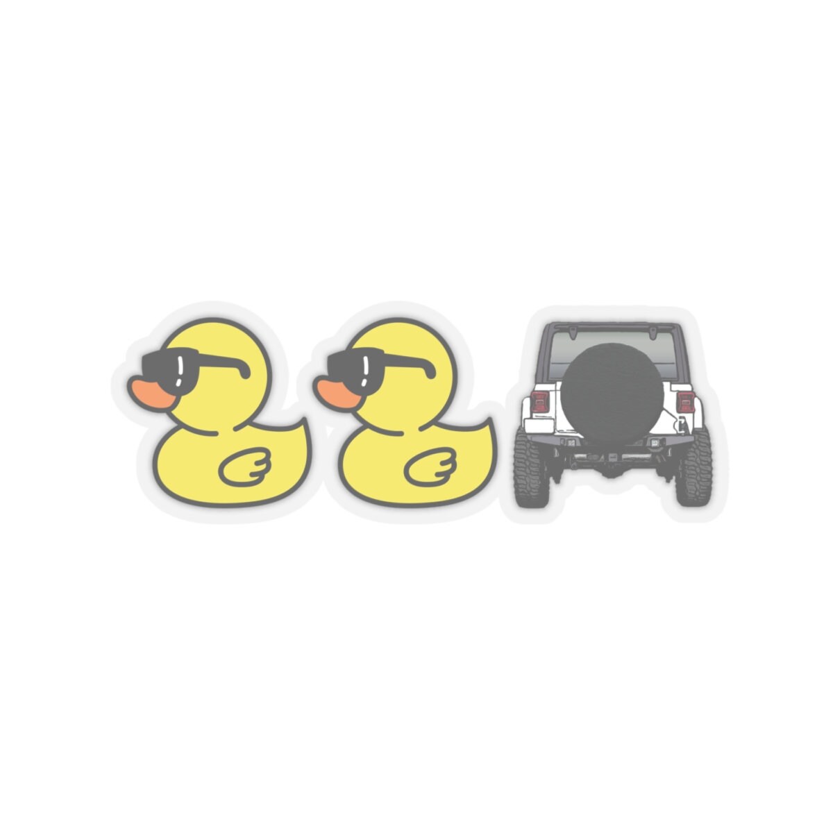 Duck Duck Sticker, Duck Duck Sticker, Duckling, Rubber Duck Sticker ...