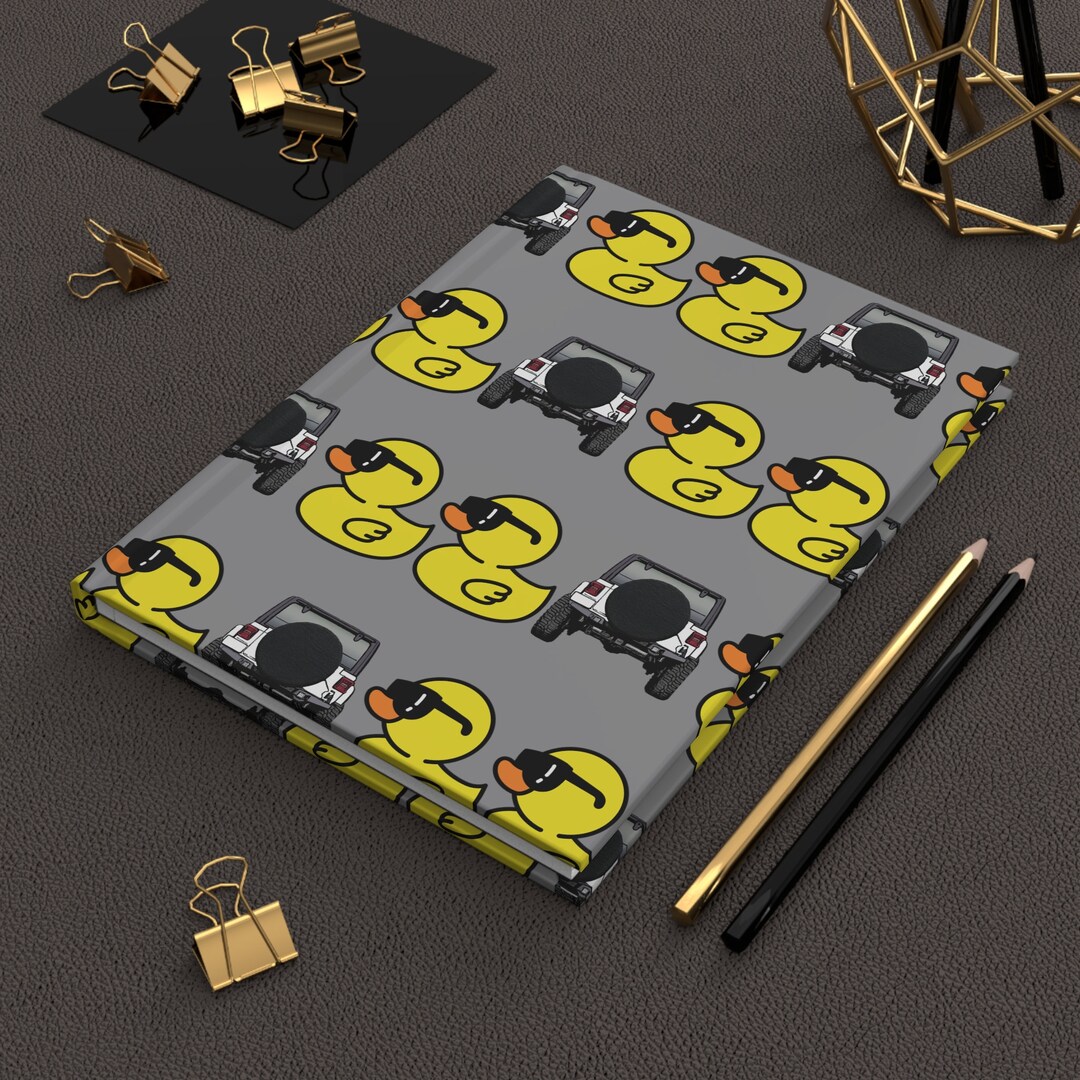 Duck Duck Journal, Duck Journal, Blank Journal, 50 Ducks - Etsy