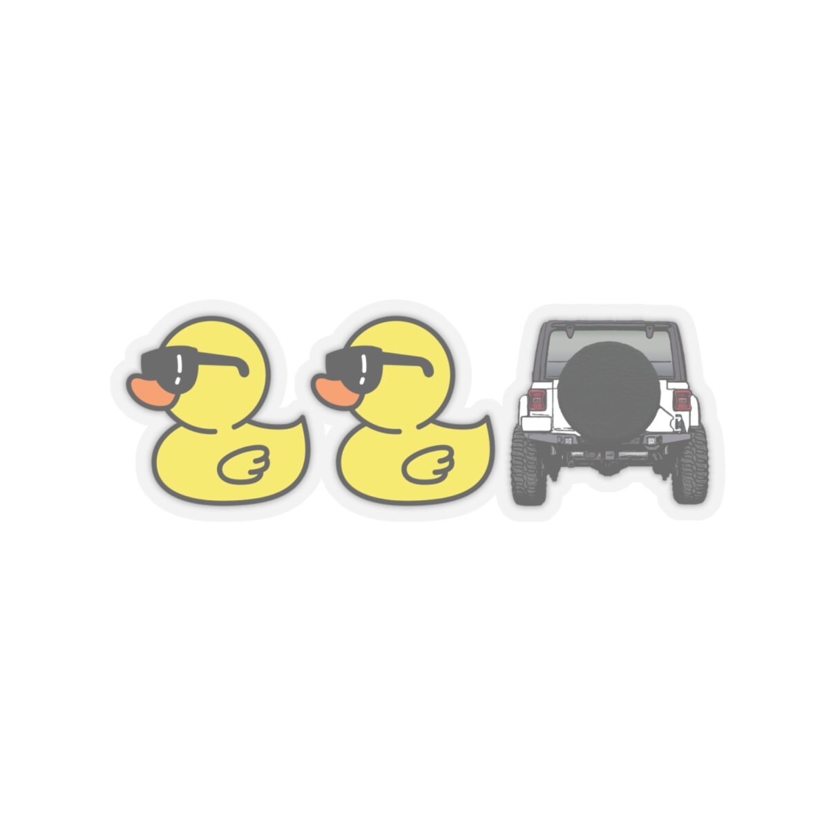 Duck Duck Sticker, Duck Duck Sticker, Duckling, Rubber Duck Sticker ...