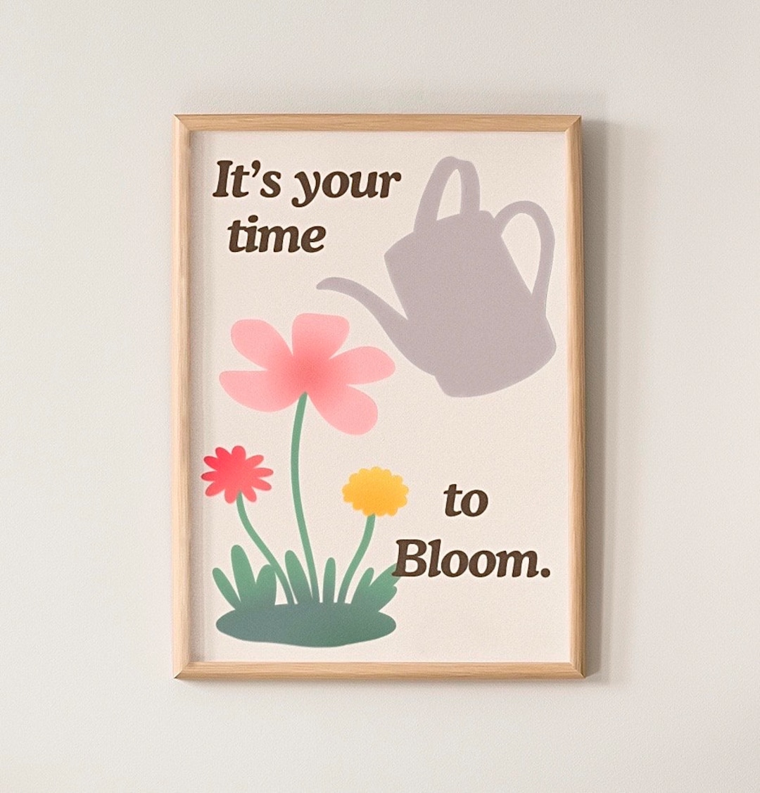 Aesthetic Floral Poster, Garden Poster, Vintage Wall Art, Flower Wall ...