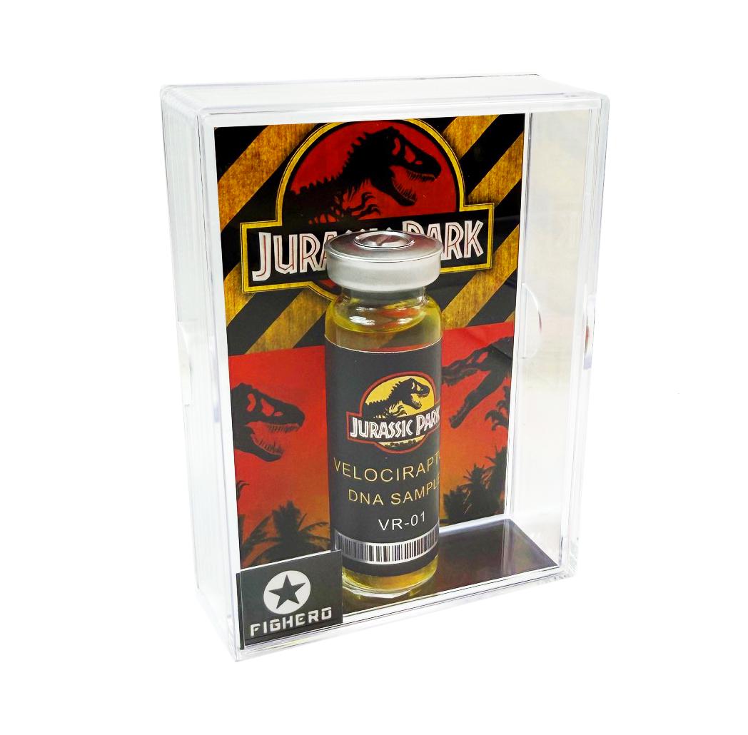 Jurassic Park Velociraptor DNA Sample Vial Bottle With Display ...