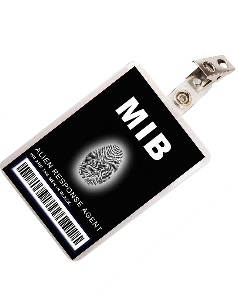 MIB Men in Black ID Badge Biometric - Etsy