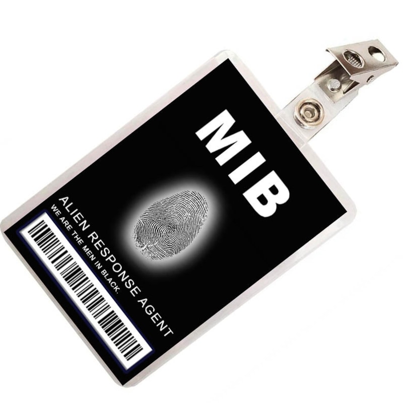 Printable Men in Black Badge - Etsy