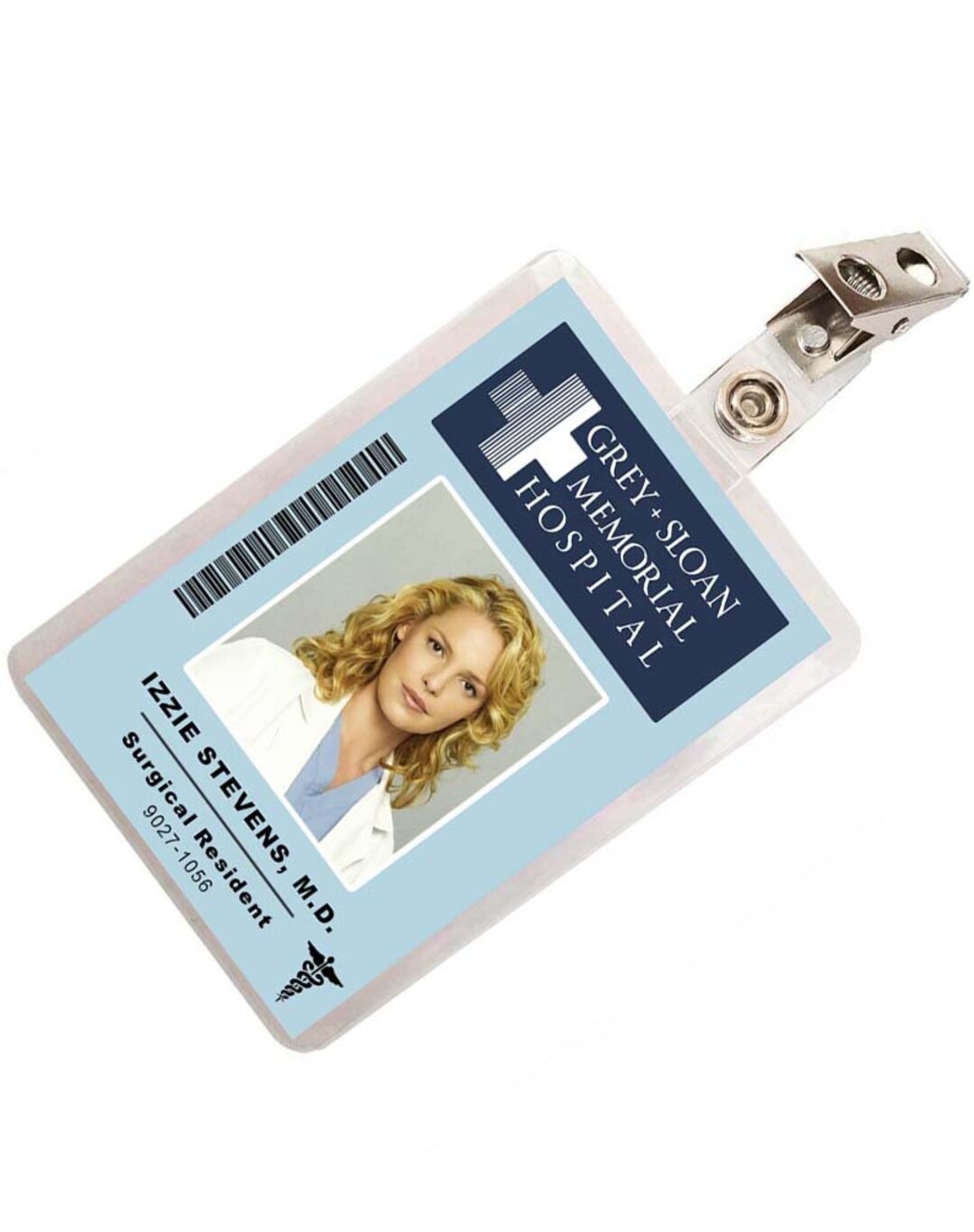 Grey's Anatomy Izzie Stevens Memorial Hospital ID Badge Cosplay Costume ...
