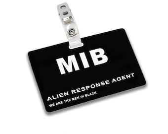 Printable Inspired by Men in Black ID Cards ID Card ID Badge Cosplay Costume - Etsy