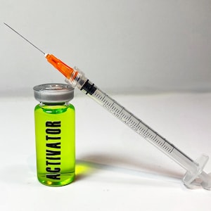 The Substance Activator & Termination Serum Vial Bottles With Syringe ...