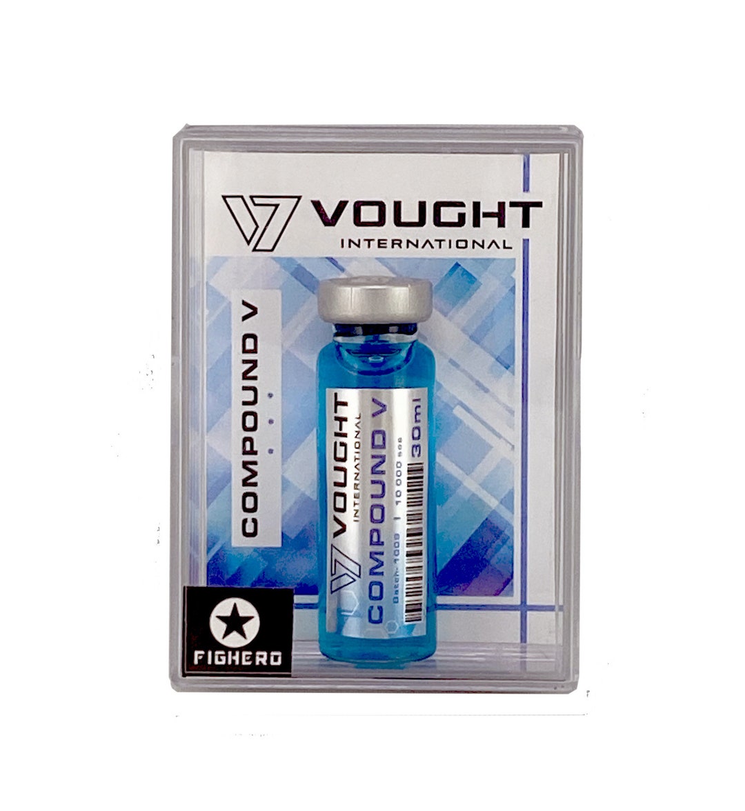 The Boys Compound V Serum Vial Bottle With Display Collectable Box Prop - Etsy