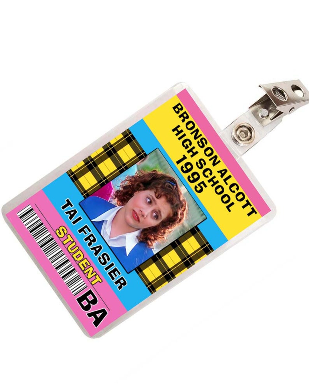 Clueless Tai Frasier High School Student ID Badge Cosplay Costume Name ...