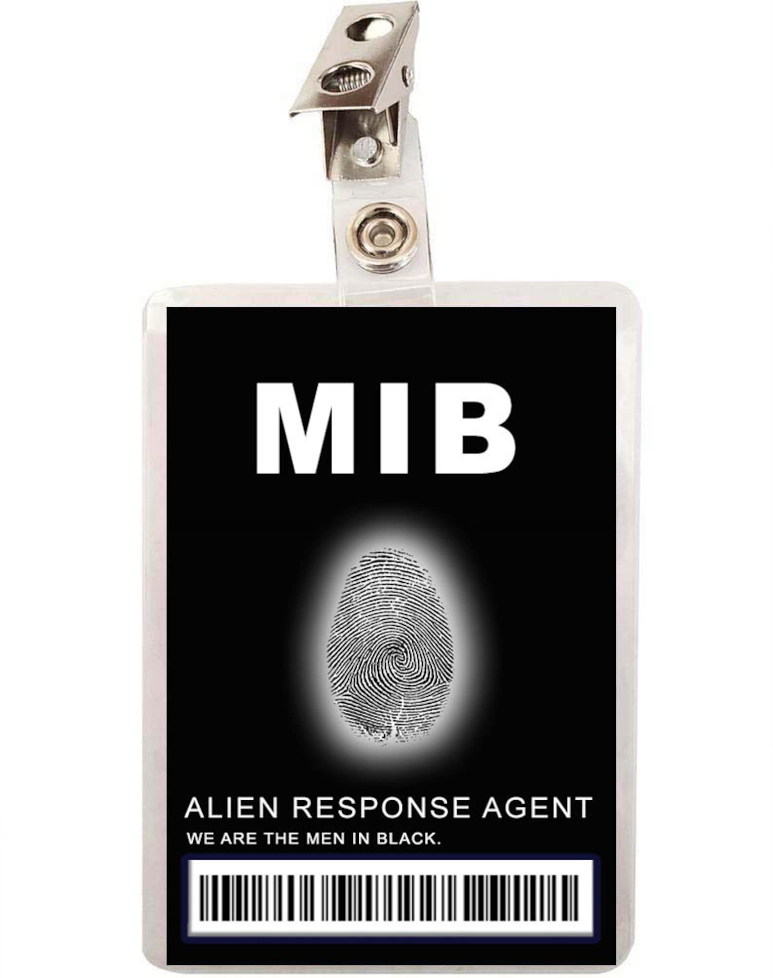 MIB Men in Black ID Badge Biometric - Etsy