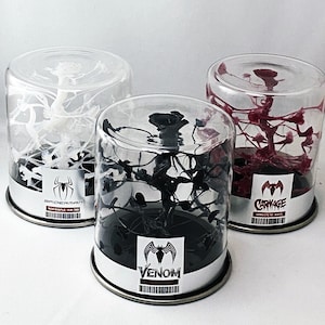 Venom Symbiote Movie Prop Large Glass Dome Display - Etsy