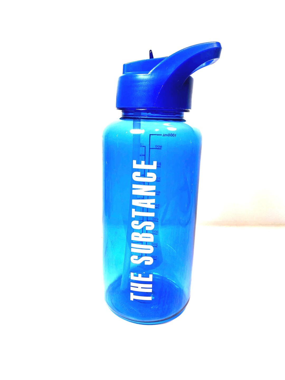 The Substance Blue 9 Inch Water Bottle 1.1L Gym Bottle - Etsy