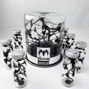 Venom Symbiote Movie Prop Large Glass Dome Display - Etsy UK