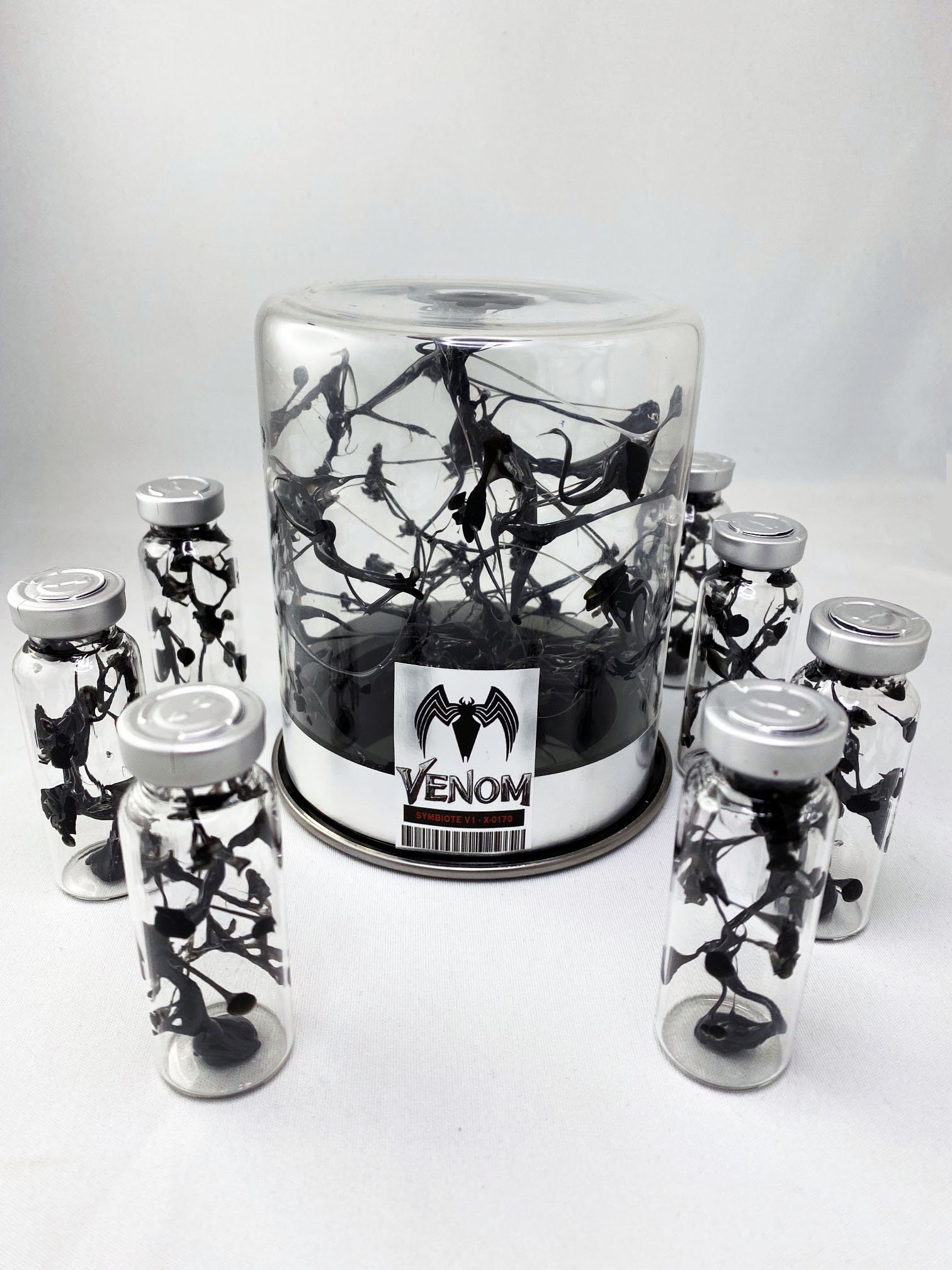 Venom Symbiote Movie Prop Large Glass Dome Display - Etsy Canada