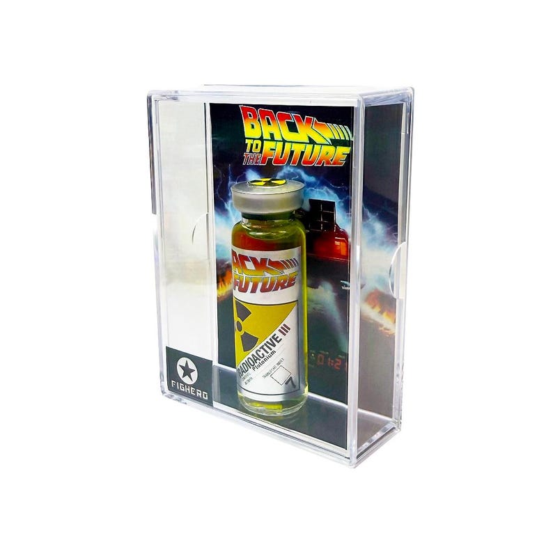 Back to the Future Plutonium Sample Vial Bottle With Display ...