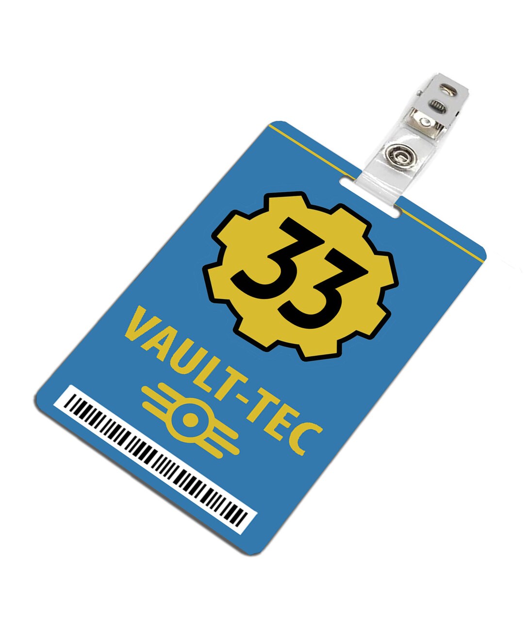 Vault-tec Vault 33 ID Badge PVC - Etsy