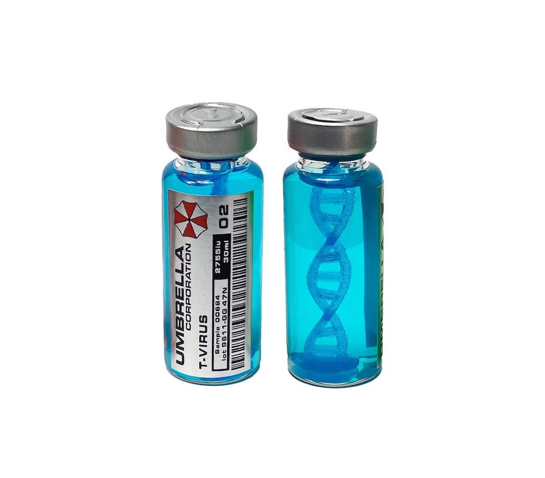 Umbrella Corporation T-virus 02 Vial Helix DNA - Etsy