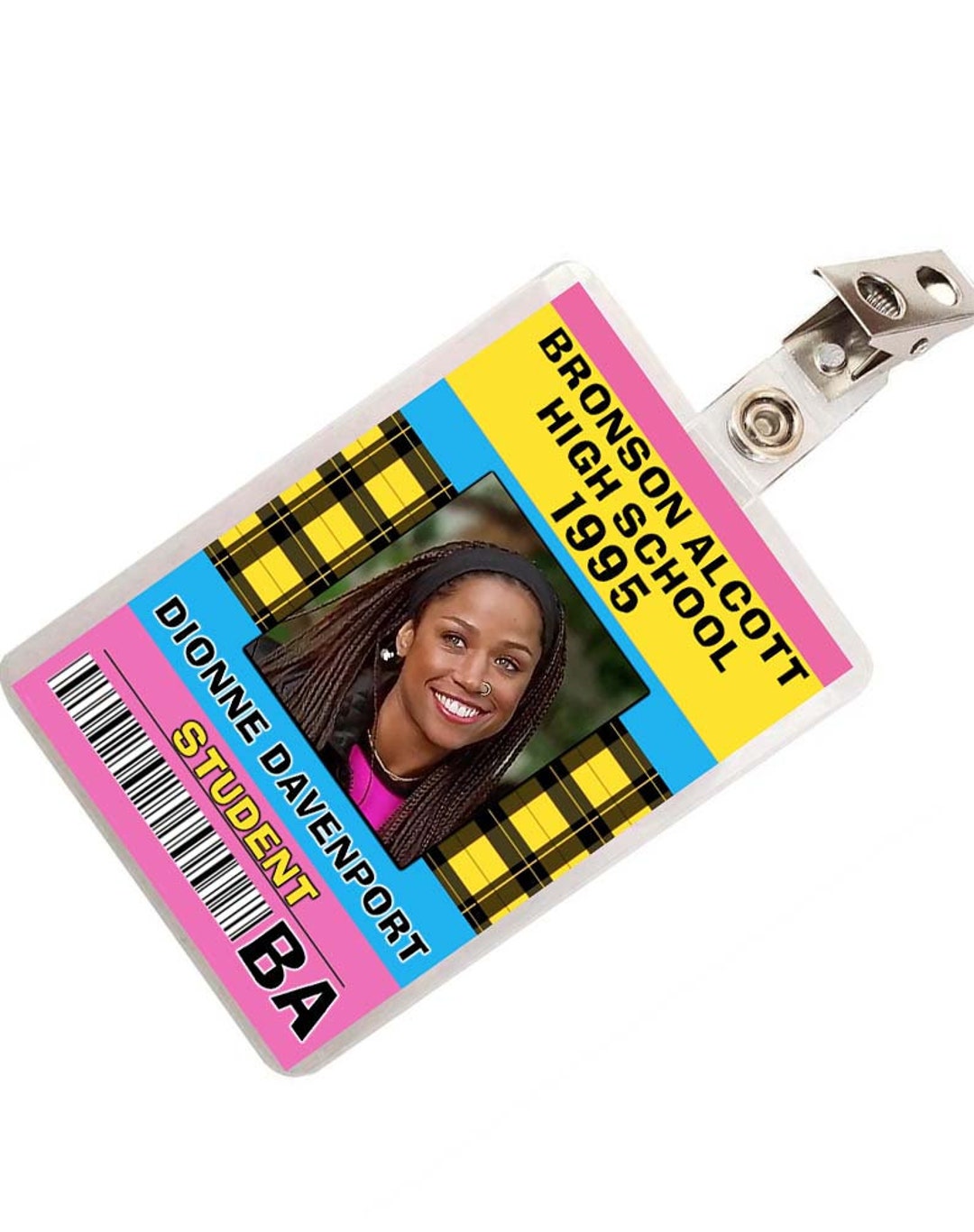 Clueless Dionne Davenport High School Student ID Badge Cosplay Costume ...