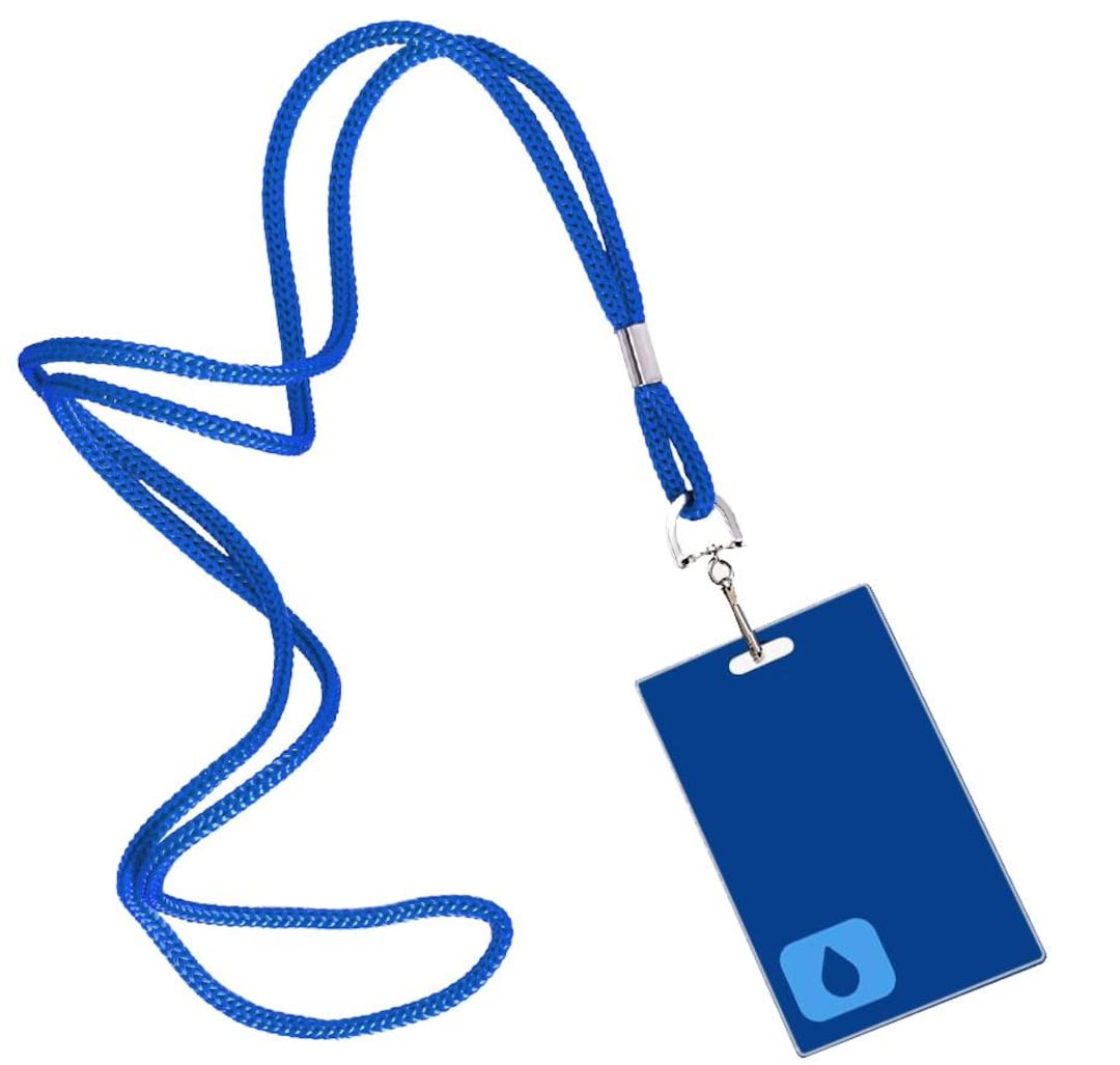 Severance Keycard ID Badge Blue PVC Card Lanyard Cosplay Costume - Etsy