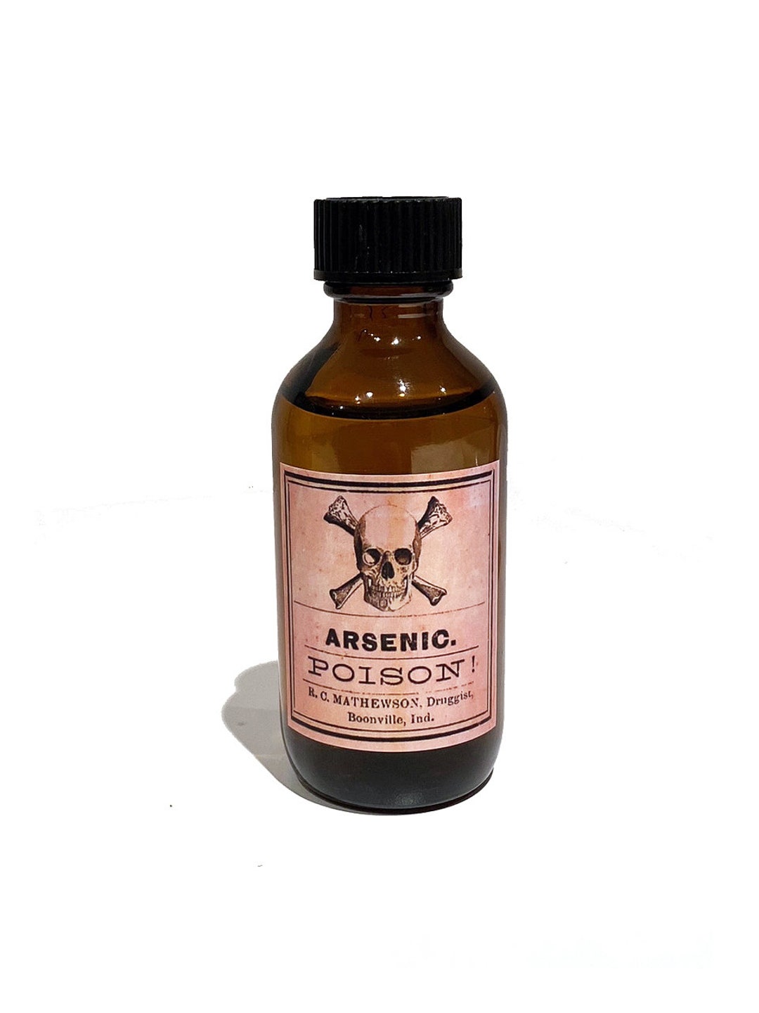 Arsenic Poison Serum Vial 2 Oz. Large Bottle Joke Movie Prop Not Real ...