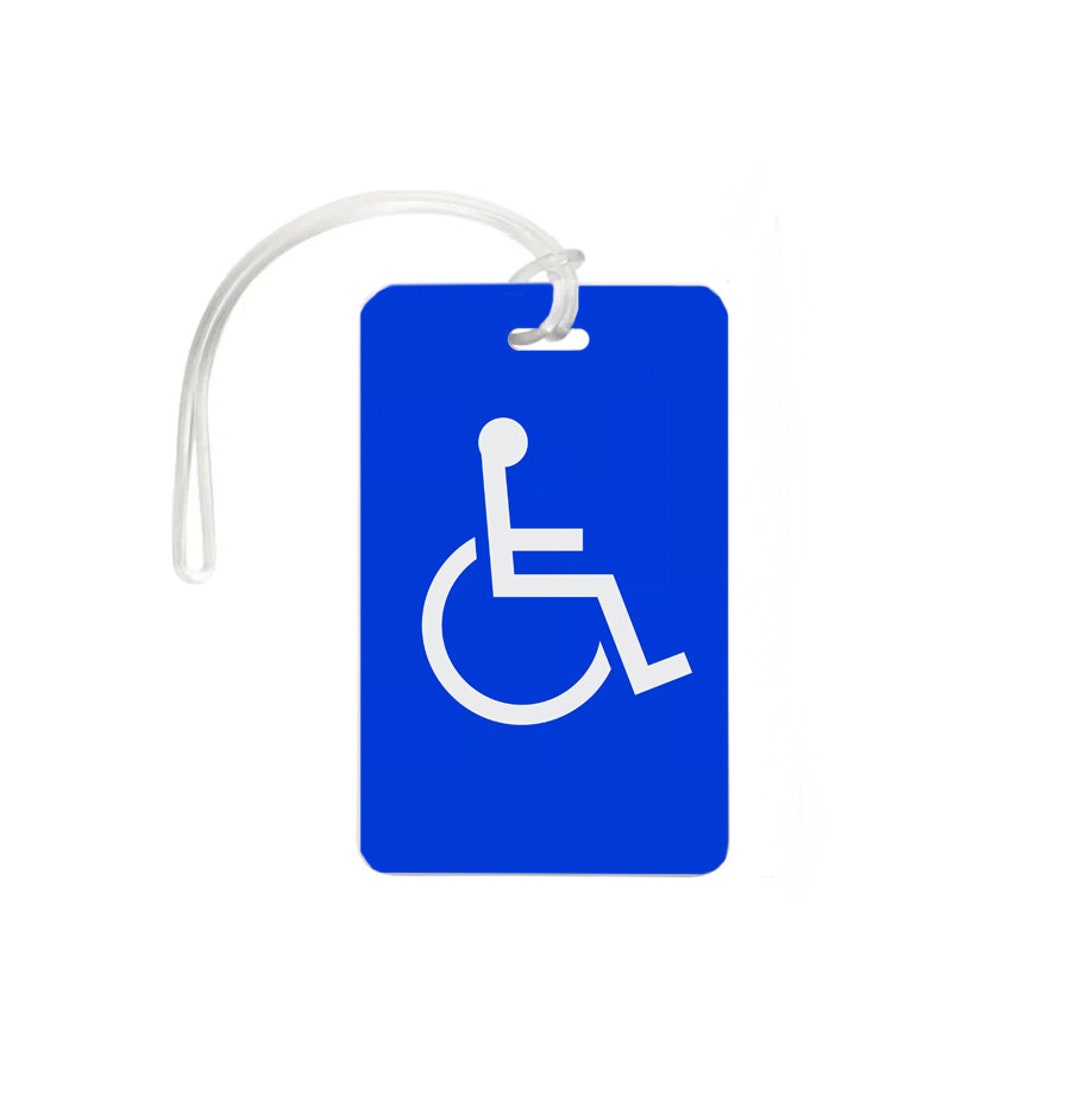 Handicap Tag Plastic ID Badge Name Tag PVC - Etsy