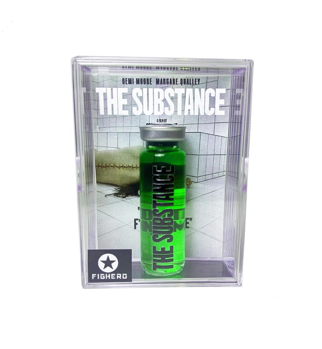 The Substance Serum Vial Bottle With Display Collectable Box Movie Prop ...