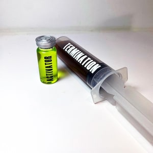 The Substance Activator & Termination Serum Vial Bottles With Syringe ...