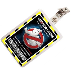 Ghostbusters ID Badge Cosplay Costume - Etsy
