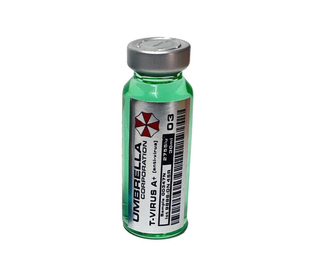 Umbrella Corporation T-virus 03 Vial - Etsy