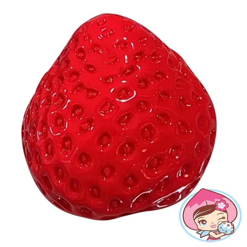 Strawberry Squishy Toy - Etsy