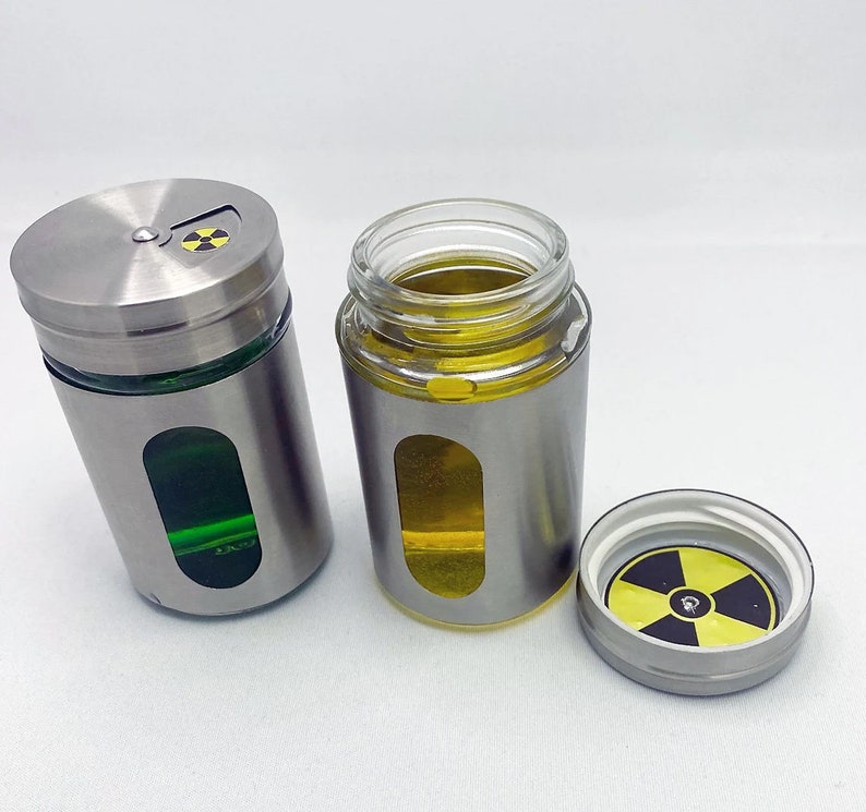 Plutonium Stainless Steel Cylinder 3.2 Inch Prop Replica - Etsy Australia