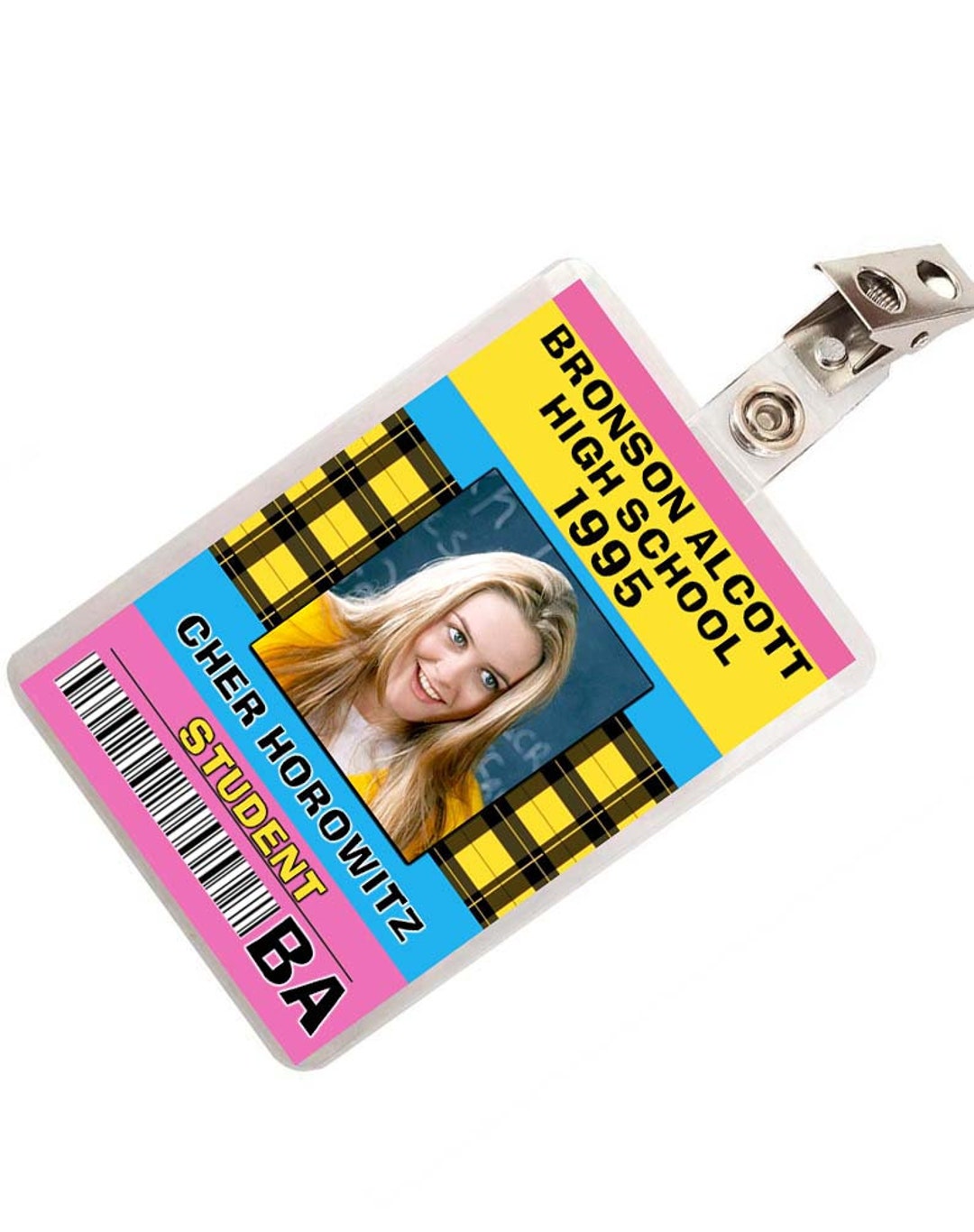 Clueless Cher Horowitz High School Student ID Badge Cosplay Costume ...