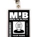Custom MIB Men in Black ID Badge Costume Add Your Name and Picture - Etsy