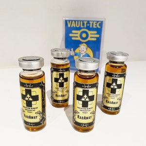 Fallout Vault-tec Rad Away Serum Vial Bottle With Display Collectable ...