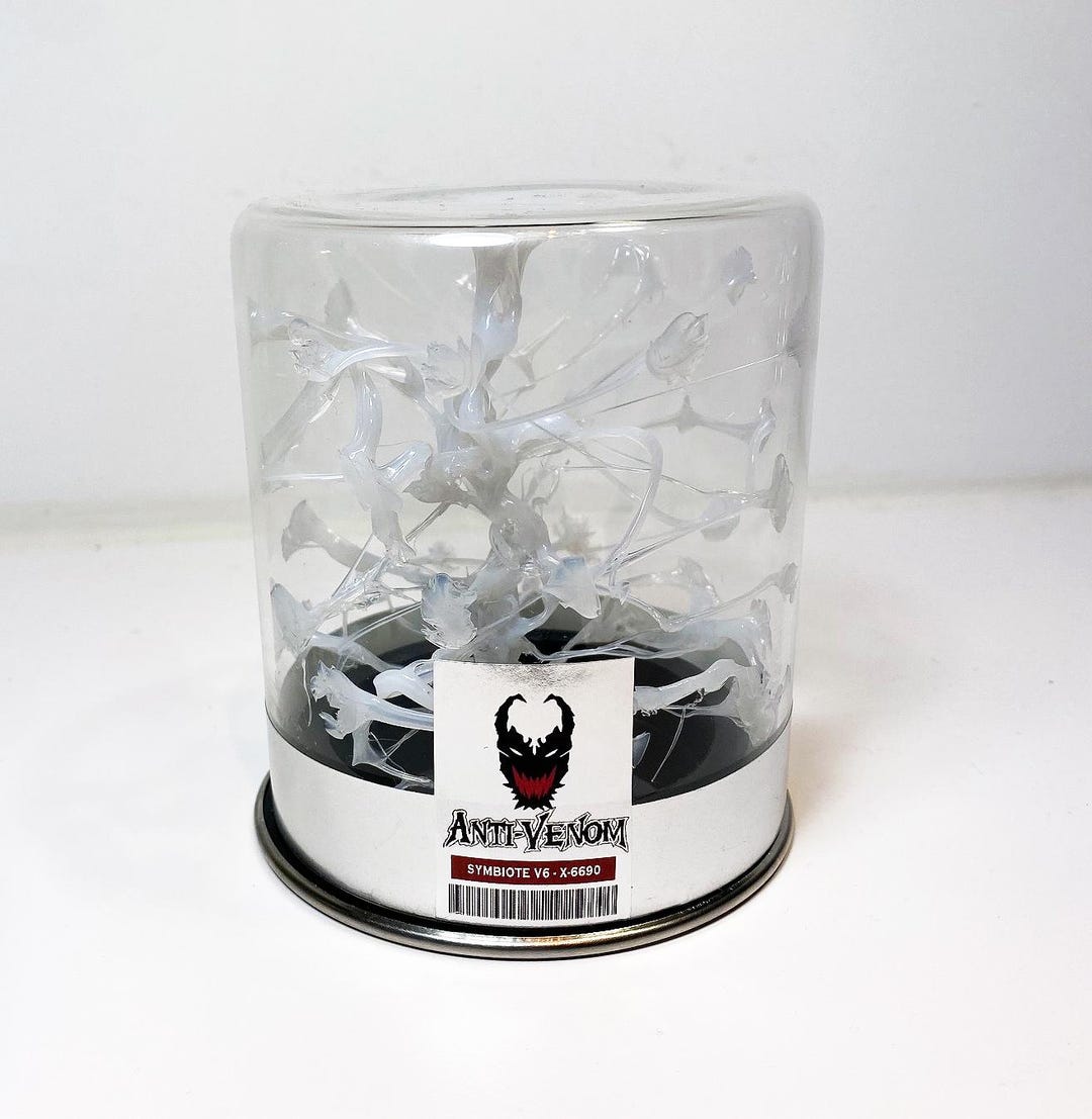 Anti-venom Symbiote Movie Prop Large Glass Dome Display - Etsy