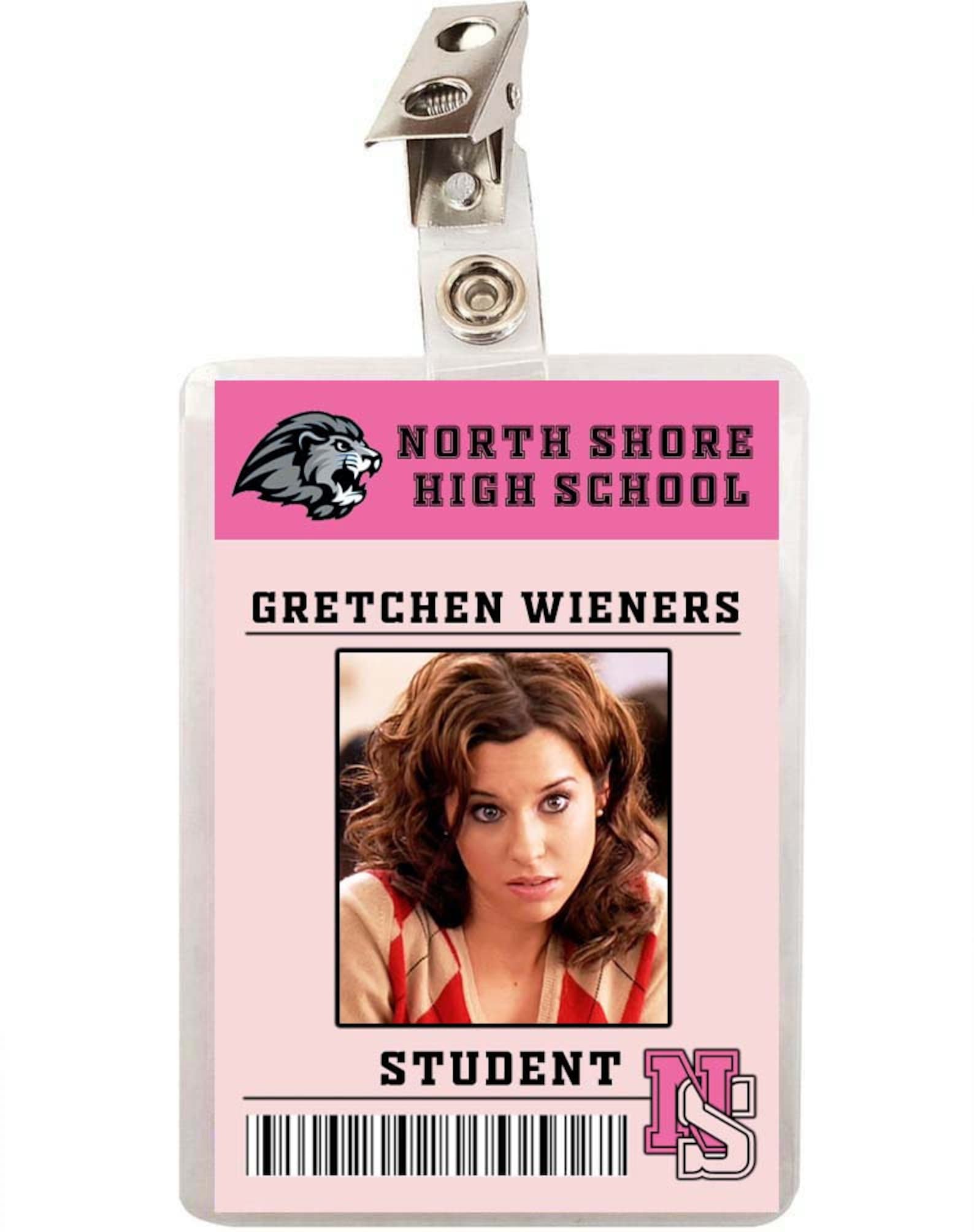 Mean Girls Gretchen Wieners North Shore High School Student ID Badge ...