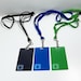 Severance Keycard ID Badge Black PVC Card Lanyard Cosplay Costume - Etsy