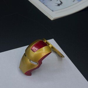 Ironman Avengers Marvel Plastic Push Start Stop Button Cover, Plastic ...