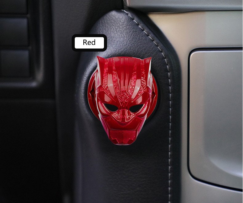 Black Panther Avengers Marvel Wakanda Alloy Push Start Stop Button ...