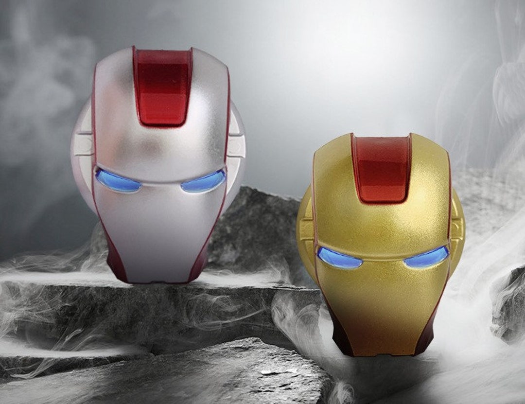 Ironman Avengers Marvel Plastic Push Start Stop Button Cover, Plastic ...