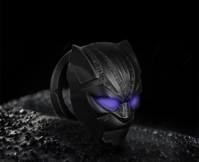 Black Panther Avengers Marvel Wakanda Alloy Push Start Stop Button ...