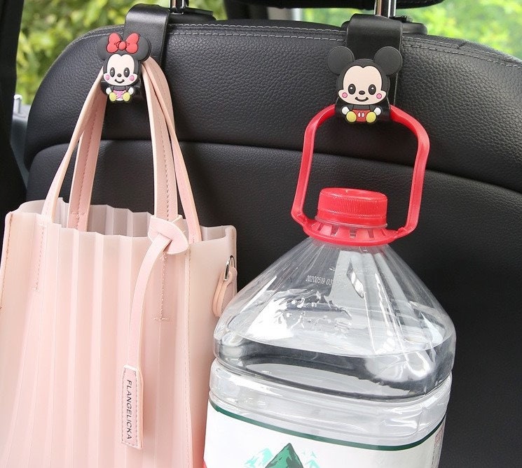 Mickey Mouse and Minnie Mouse Car Hook, Car Seat Back Hook, Car Hook ...