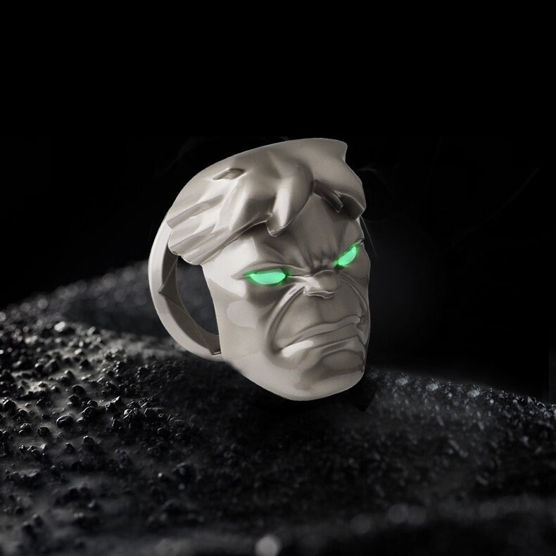 Hulk Avengers Marvel Alloy Push Start Stop Button Cover, Universal ...