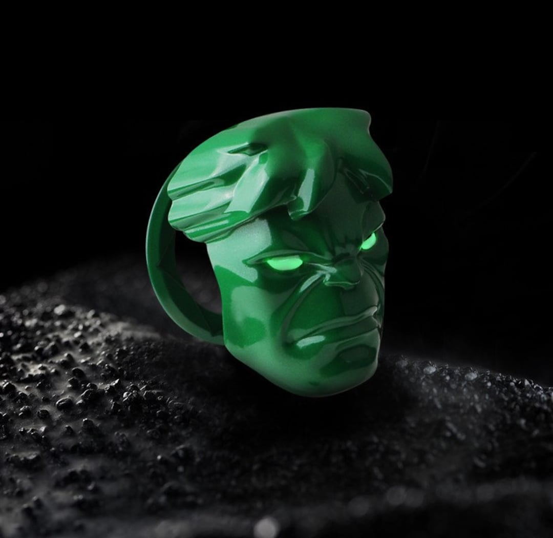 Hulk Avengers Marvel Alloy Push Start Stop Button Cover, Universal ...