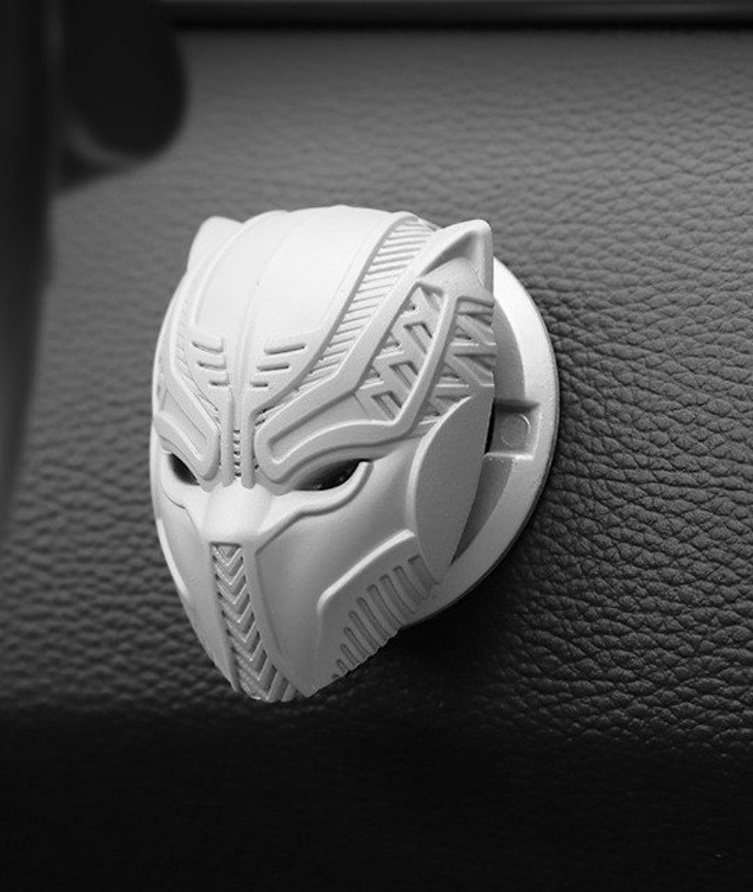 Black Panther Avengers Marvel Wakanda Plastic Push Start Stop Button ...