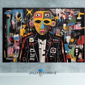 Basquiat, Jean-michel Basquiat Style, Abstract Art, Geometric Art, Neo ...