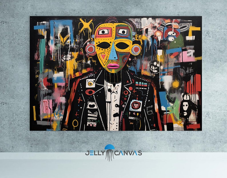 Basquiat, Jean-michel Basquiat Style, Abstract Art, Geometric Art, Neo ...